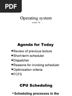Unit IV - CPU Scheduling and Algorithm Section 4.1 Scheduling Types Scheduling Objectives | PDF ...