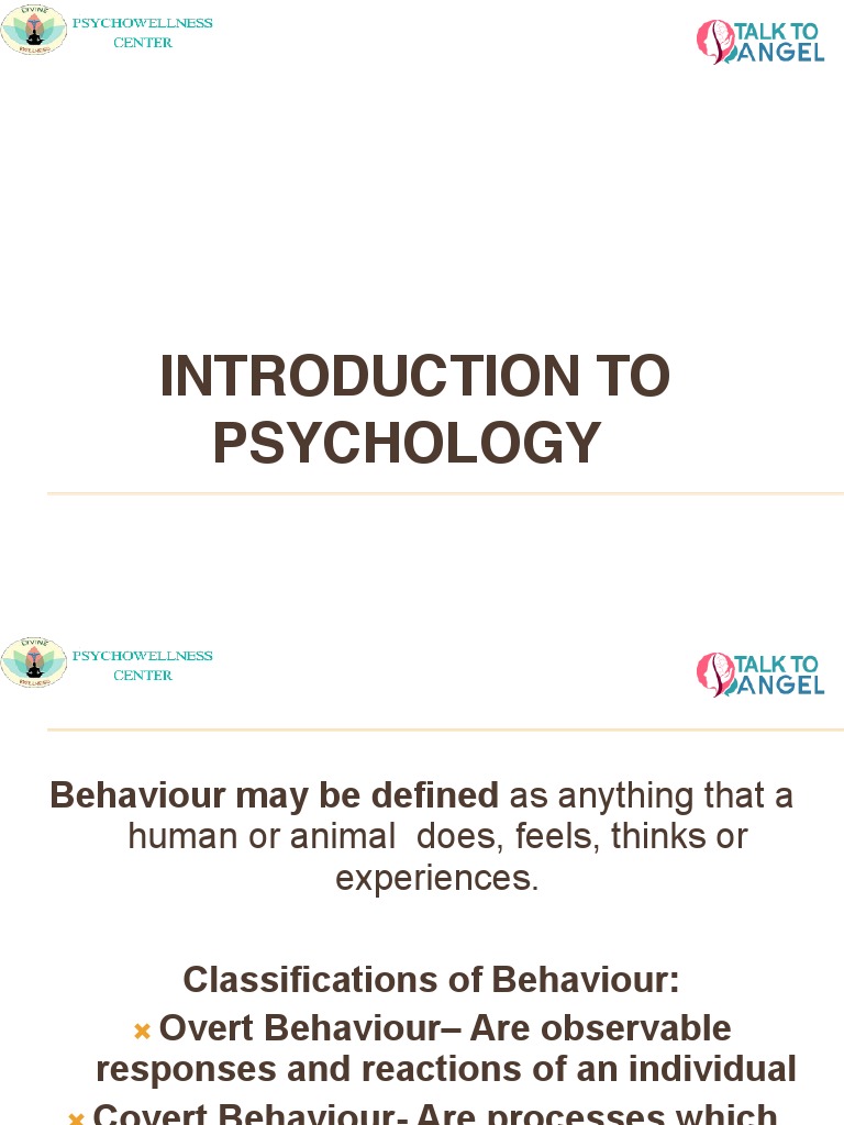 New Intro To Psychology | PDF | Industrial And Organizational ...