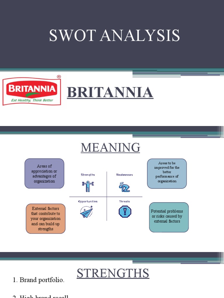 SWOT Analysis Britannia Final | PDF