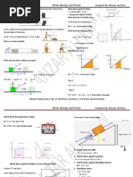 Physics - Lecture 2.1 Work | PDF | Acceleration | Force