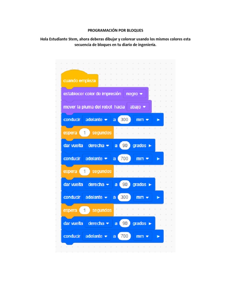 Programación Por Bloques | PDF | Informática