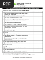 Vanderbilt Rating Scale Scoring Instructions | PDF | Attention Deficit ...