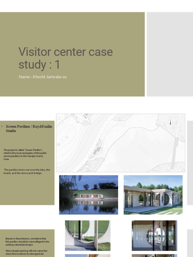 Visitor Center Case Study 1 | PDF