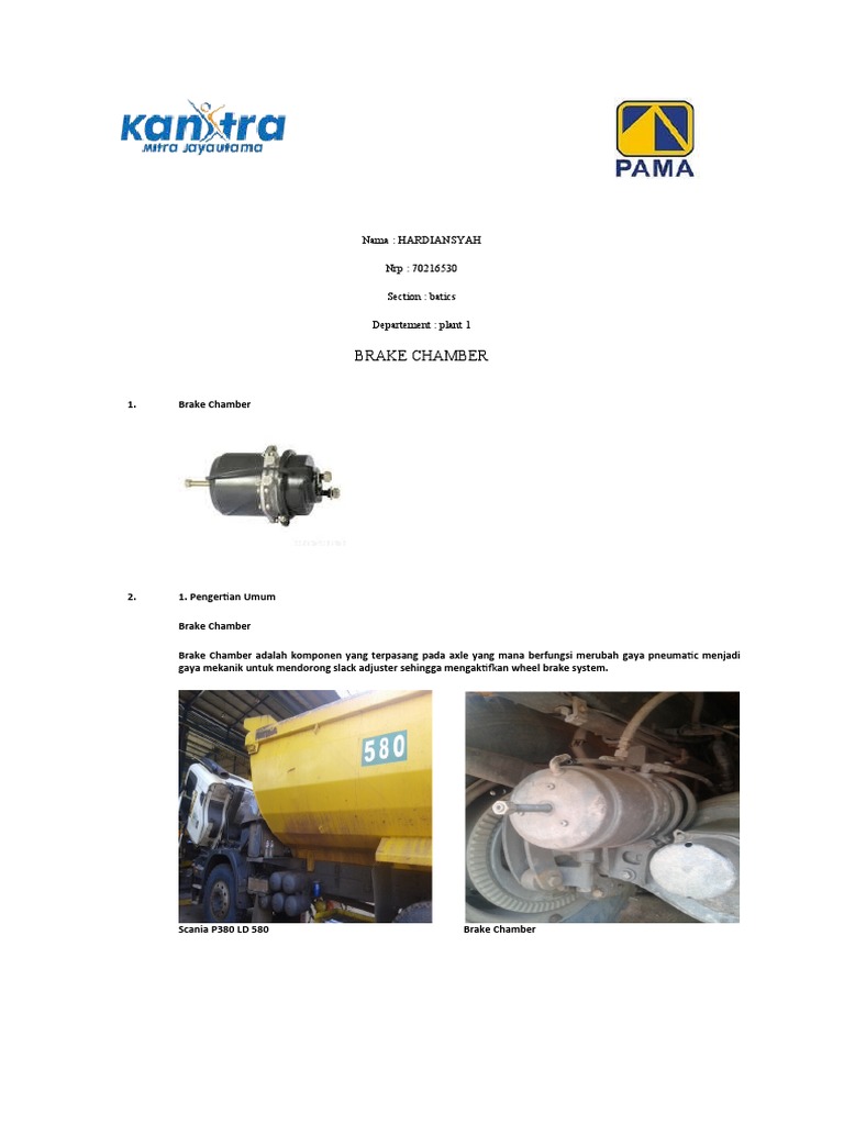 Brake Chamber | PDF