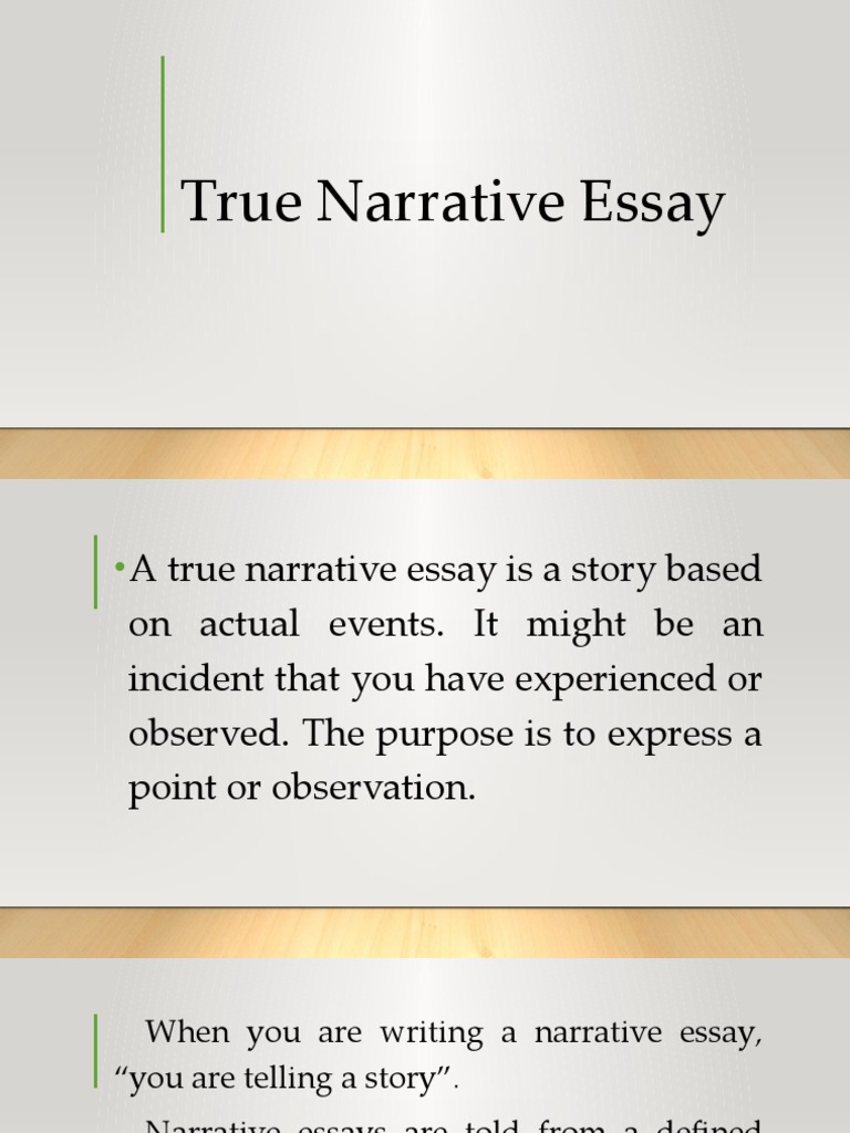 A Guide to Crafting Powerful Personal Narratives: Mastering the ...