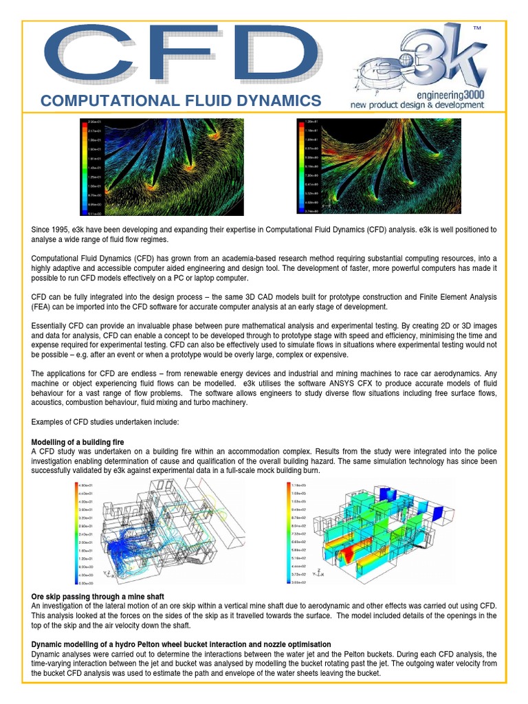Computational Fluid Dynamics: Modelling of A Building Fire | PDF ...