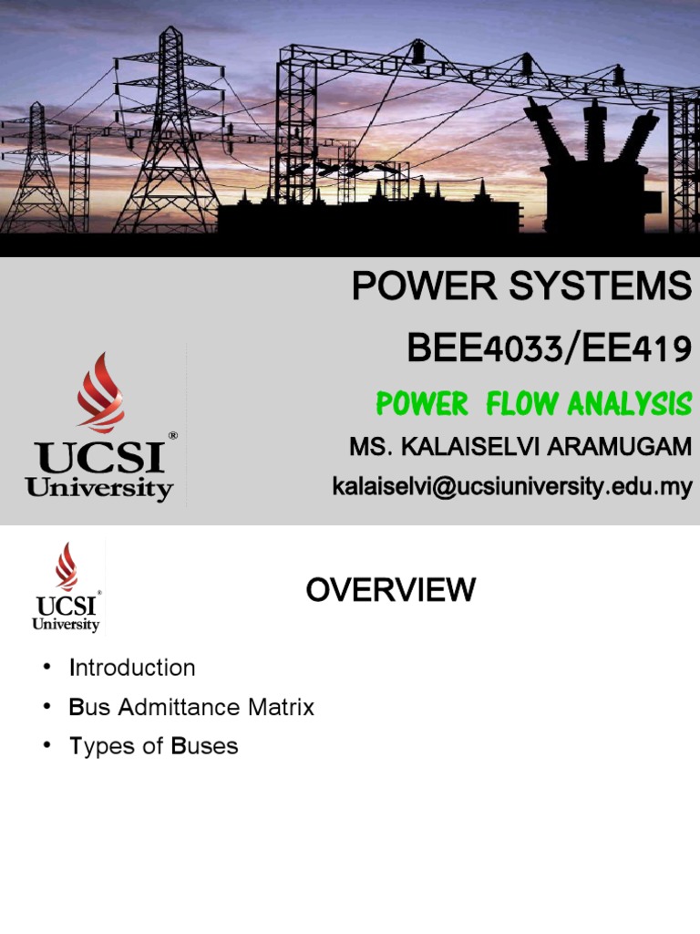 L4-Power Flow Analysis | PDF | Mathematical Analysis | Teaching Mathematics