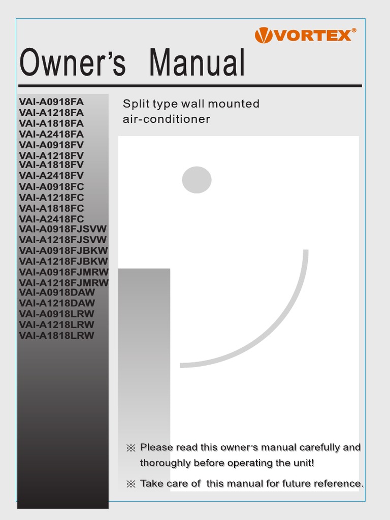 Manual Clima Vortex | PDF