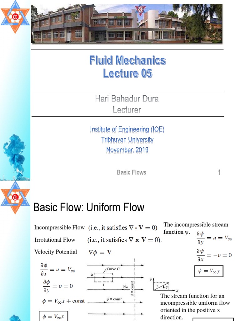Basic Flows | PDF | Lift (Force) | Fluid Dynamics