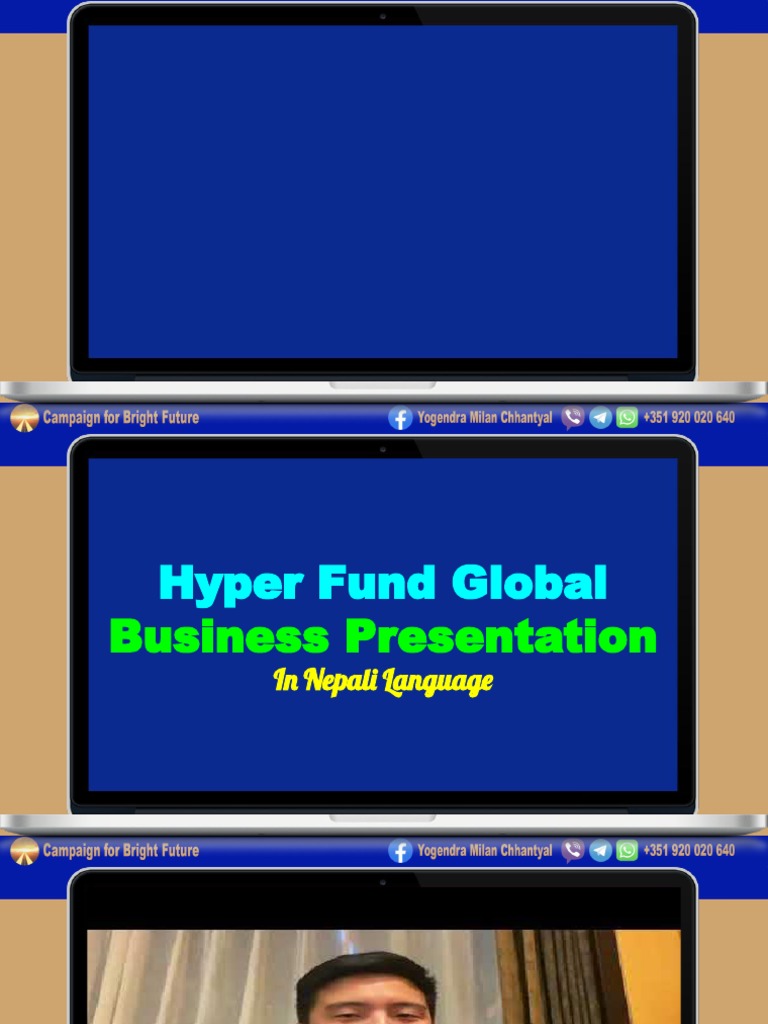 Hyper Fund Global Business Presentation in Nepali Language | PDF | Pay ...