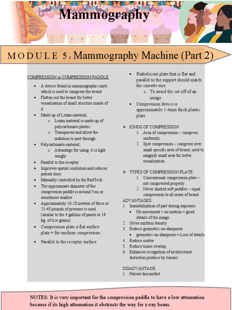 Mammography Machine (Part 2) | PDF | Mammography | Radiography