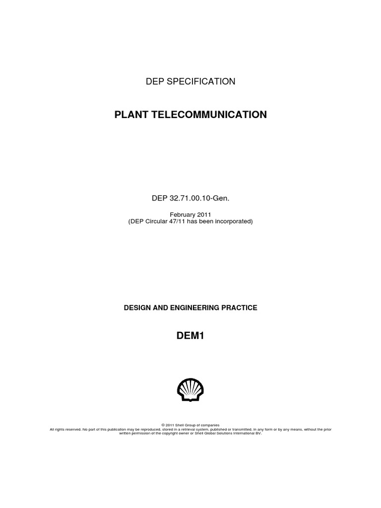 Plant Telecommunication | PDF | Voice Over Ip | Telephony