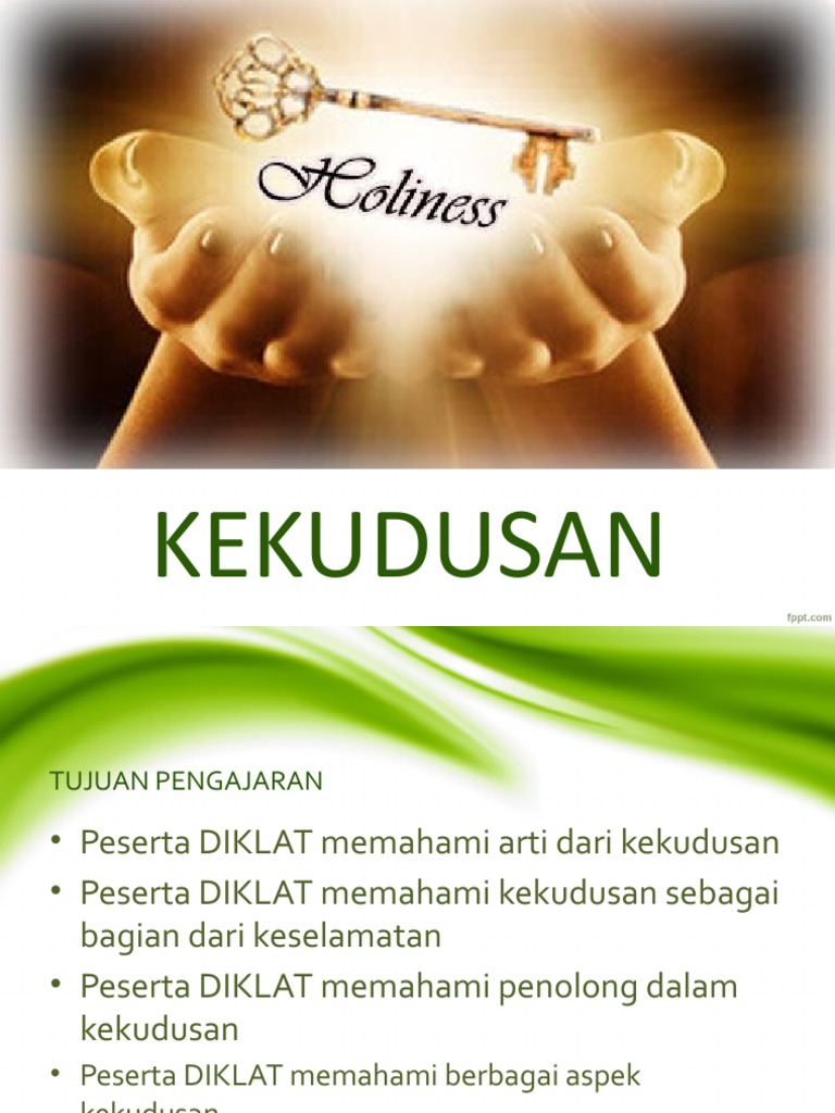 KEKUDUSAN | PDF | Agama & Spiritualitas