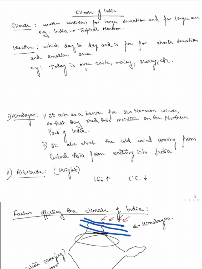 Class 10 ICSE GEOGRAPHY (Notes) | PDF