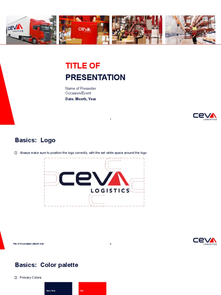 CEVA New Template 16x9 FINAL | PDF | Arial | Logistics