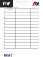 ALS RPL Form 3: Work History Summary | PDF | Learning | Education Theory