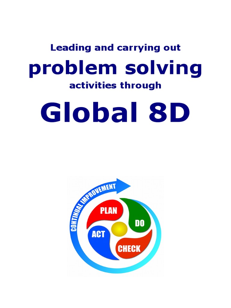 Global 8d Workbook | PDF | Goal | Business