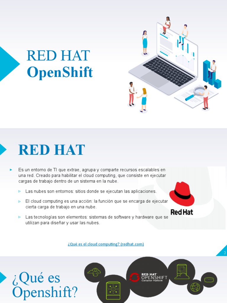 OpenShift: Plataforma PaaS para Desarrolladores | PDF | sombrero rojo | Computación en la nube