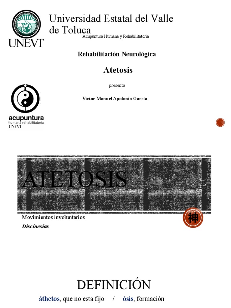 Atetosis | PDF | Enfermedad de Parkinson | Epidemiología