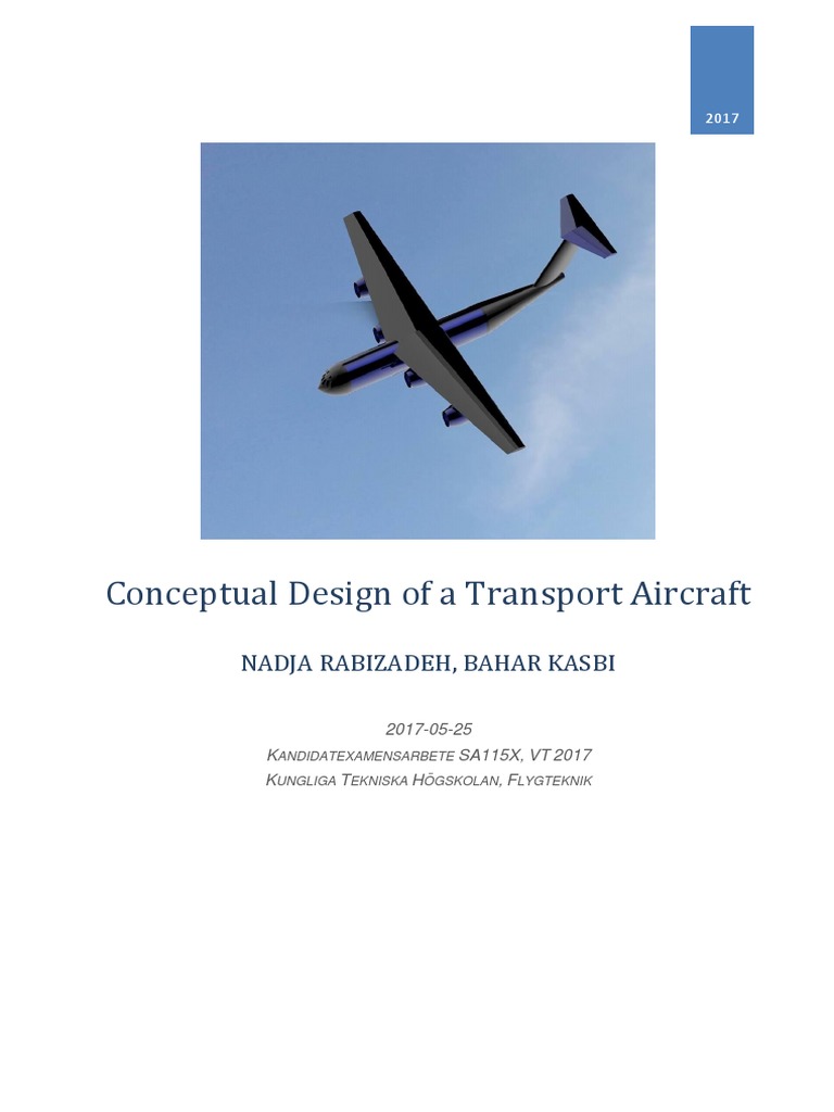 Conceptual Design | PDF | Takeoff | Aircraft