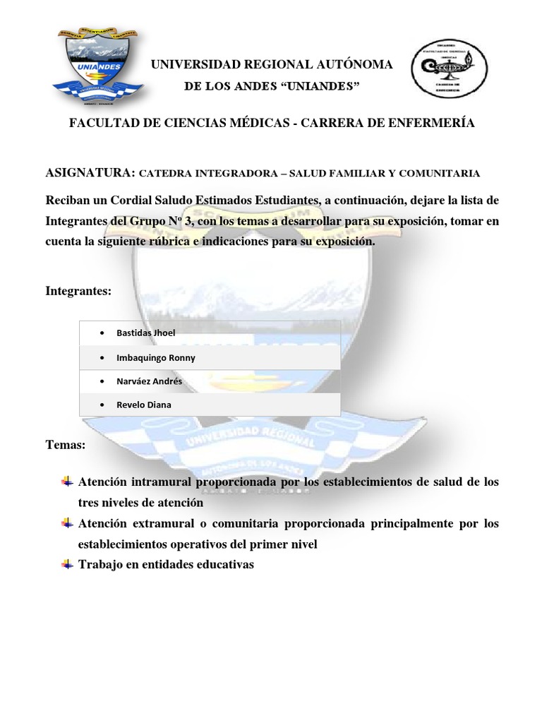 Indicaciones Exposiciones Grupo #3 | PDF | Science | Ciencia (general)