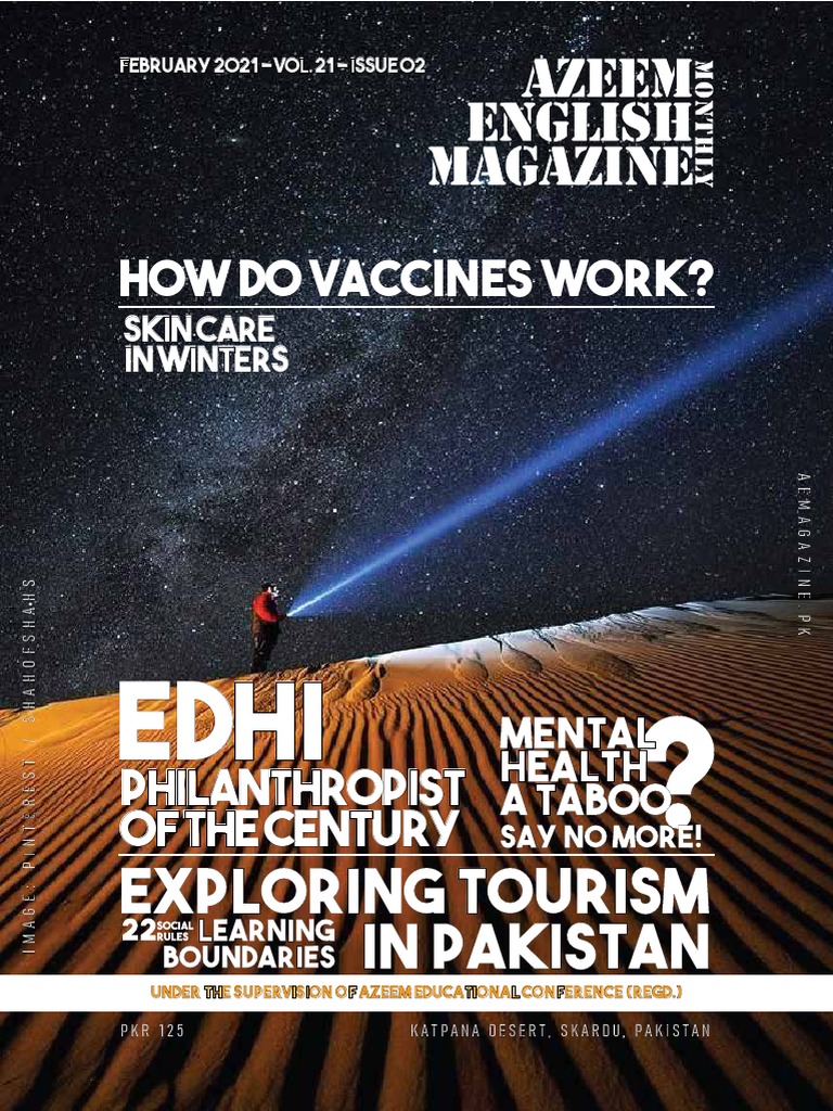 Azeem English Magazine Vol.21 Issue.02 | PDF | Websites | World Wide Web