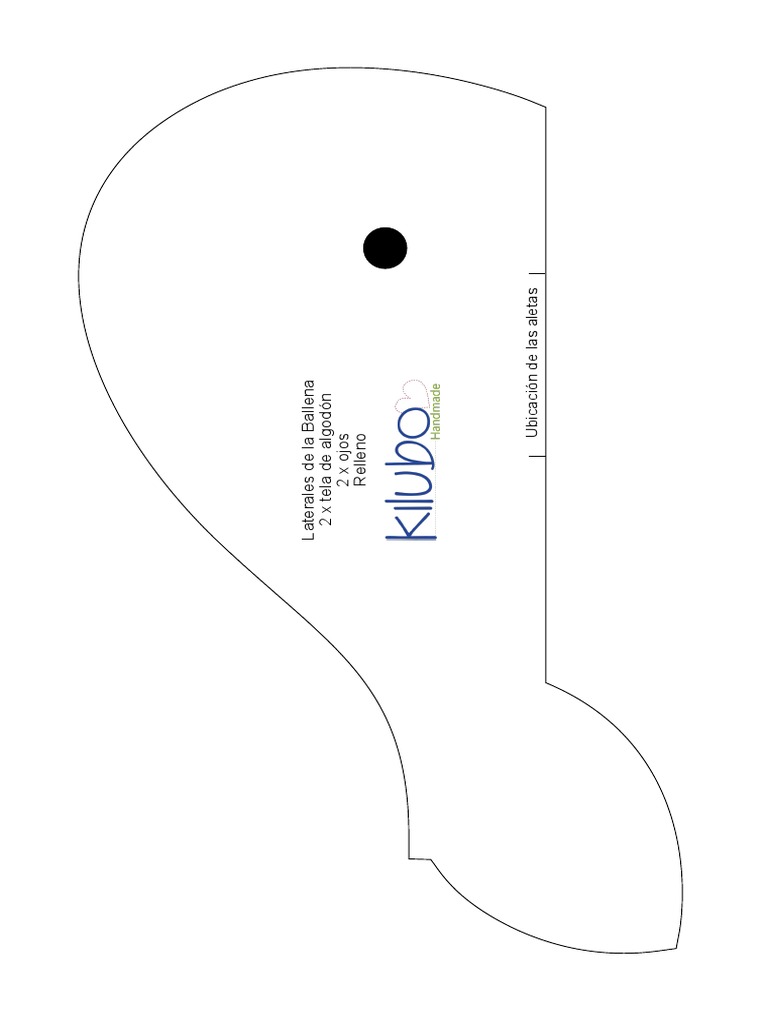 PATRÓN Ballena MOLDES | PDF