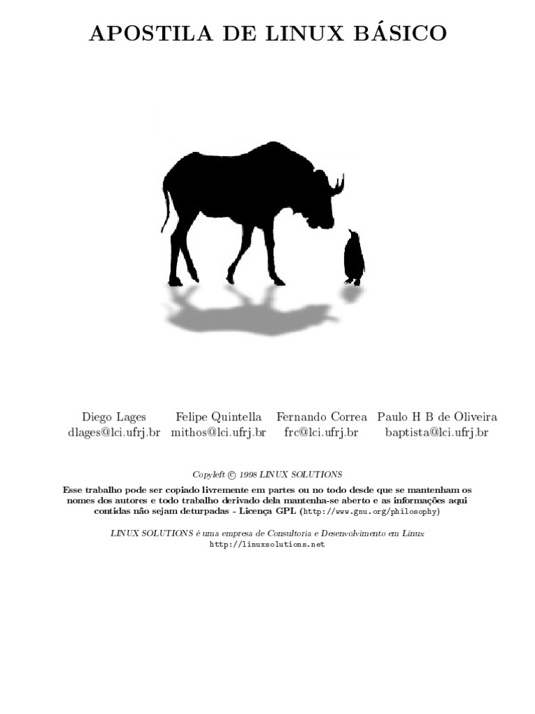 Apostila de Linux Nível Básico | PDF