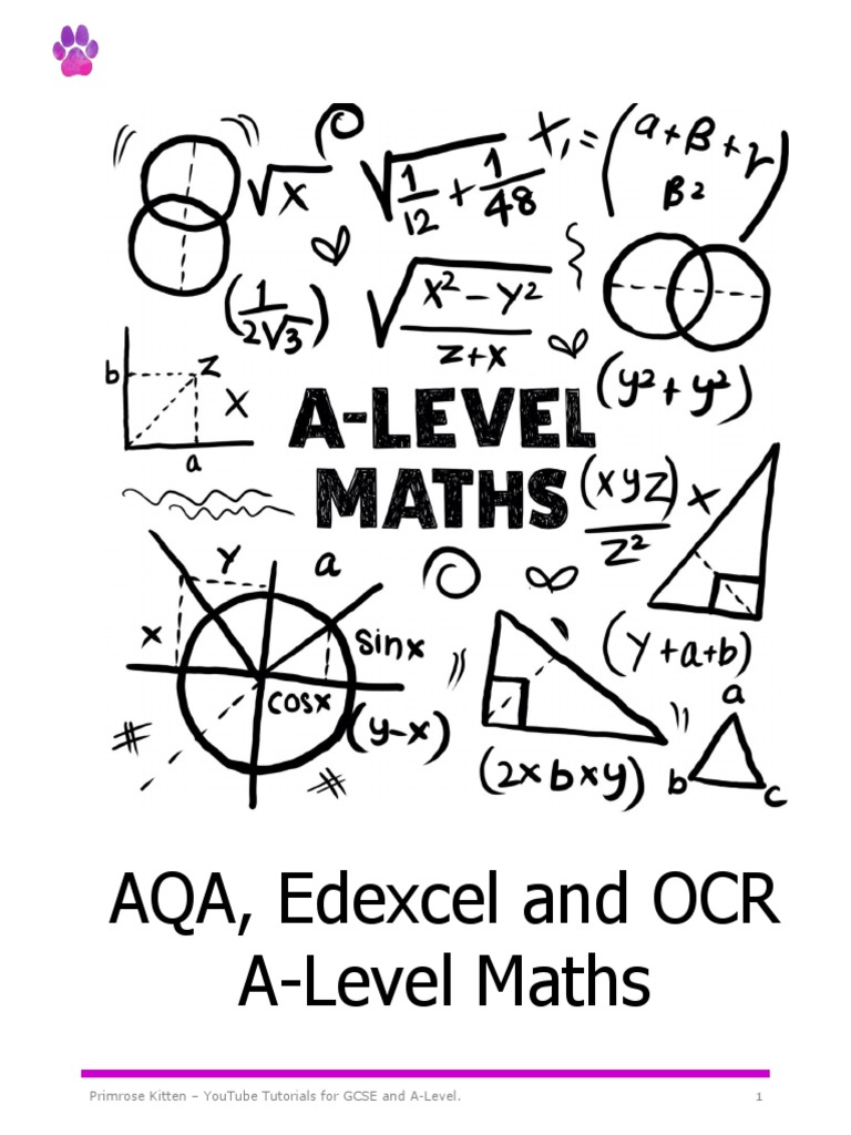 AQA, Edexcel and OCR A-Level Maths - Revision Guide | PDF ...