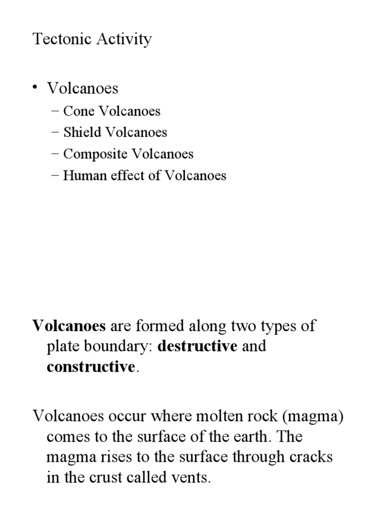 Volcanoes Igcse Notes Free | PDF | Volcano | Lava