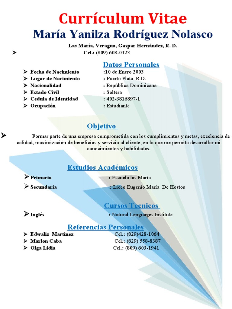 Curriculum Vitae Efrain Ortiz | PDF