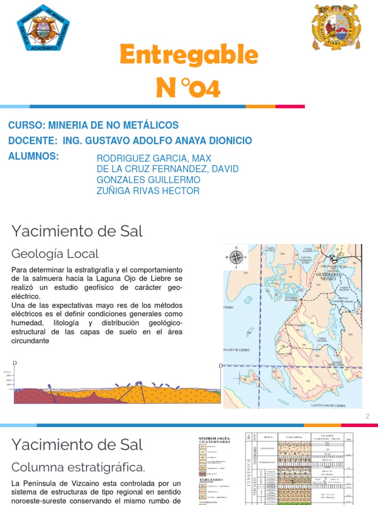 Grupo 9 - Sal y Yeso - 04 | PDF | sal | Minería