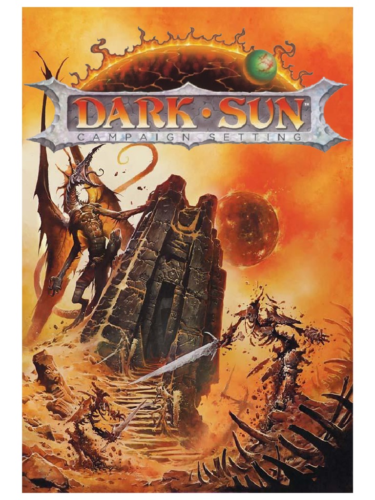 Dark Sun With Lotfp | PDF | Nature | Leisure
