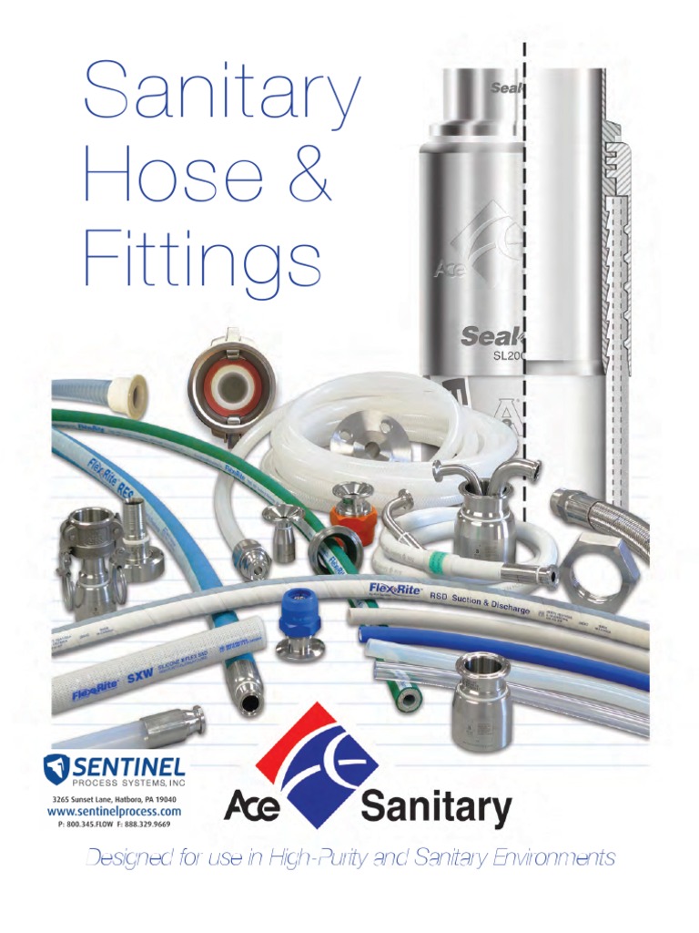 Sanitary Hose & Fittings: Designed For Use in High-Purity and Sanitary ...