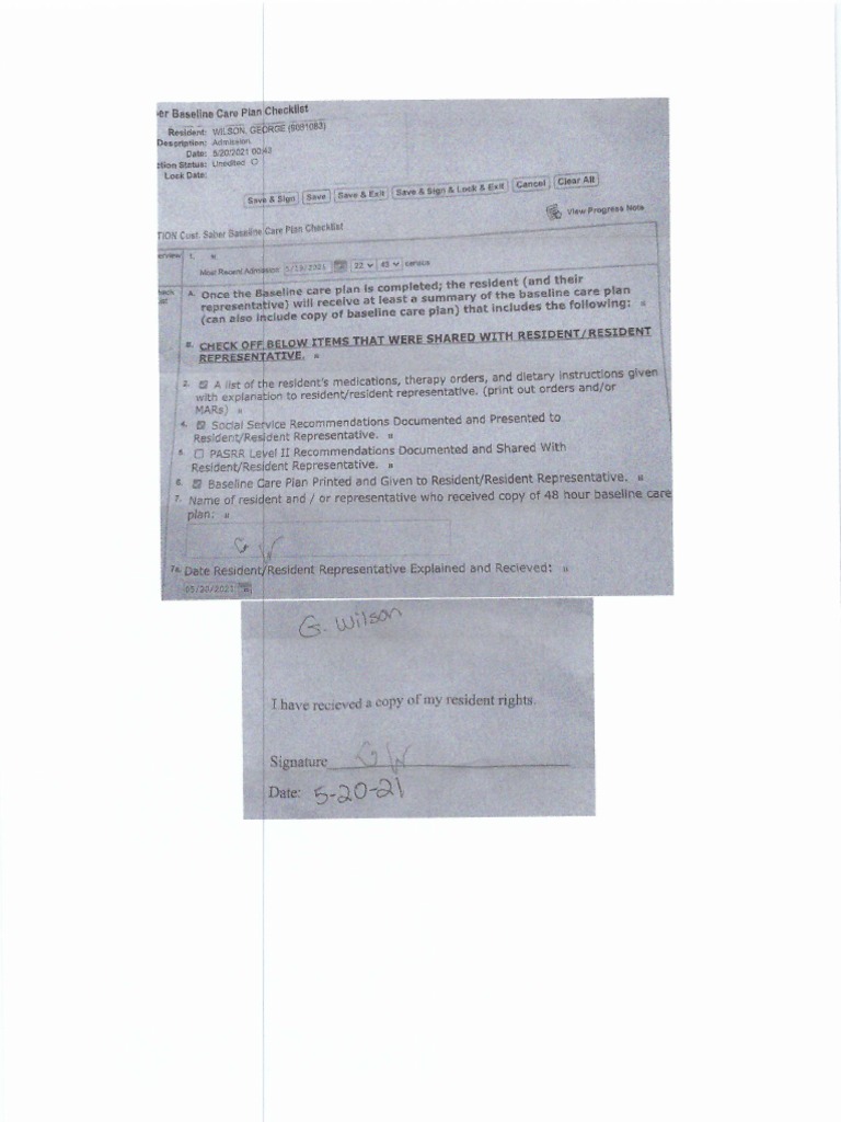 Wilson Signature | PDF