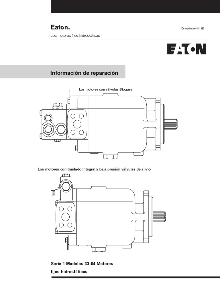 Catalogo Motor Eaton | PDF | Ingeniería mecánica | Science