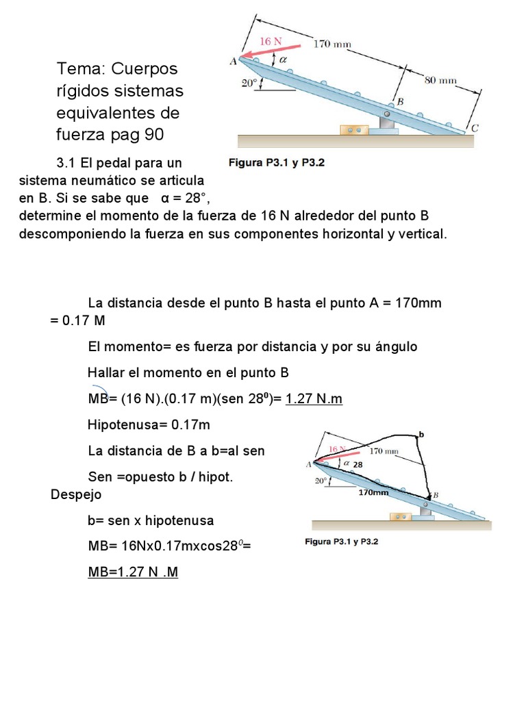 Cuerpos Rígidos Tarea 2 Modulo 2 | PDF | Geometría | Espacio