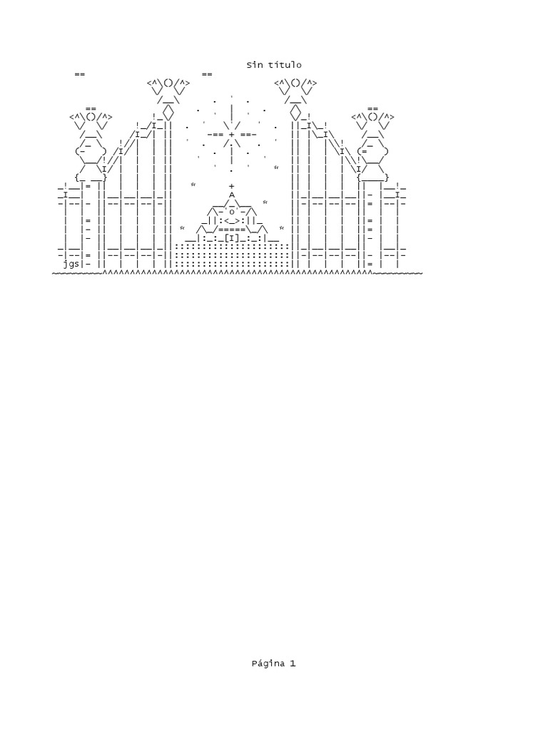 Church Ascii | PDF