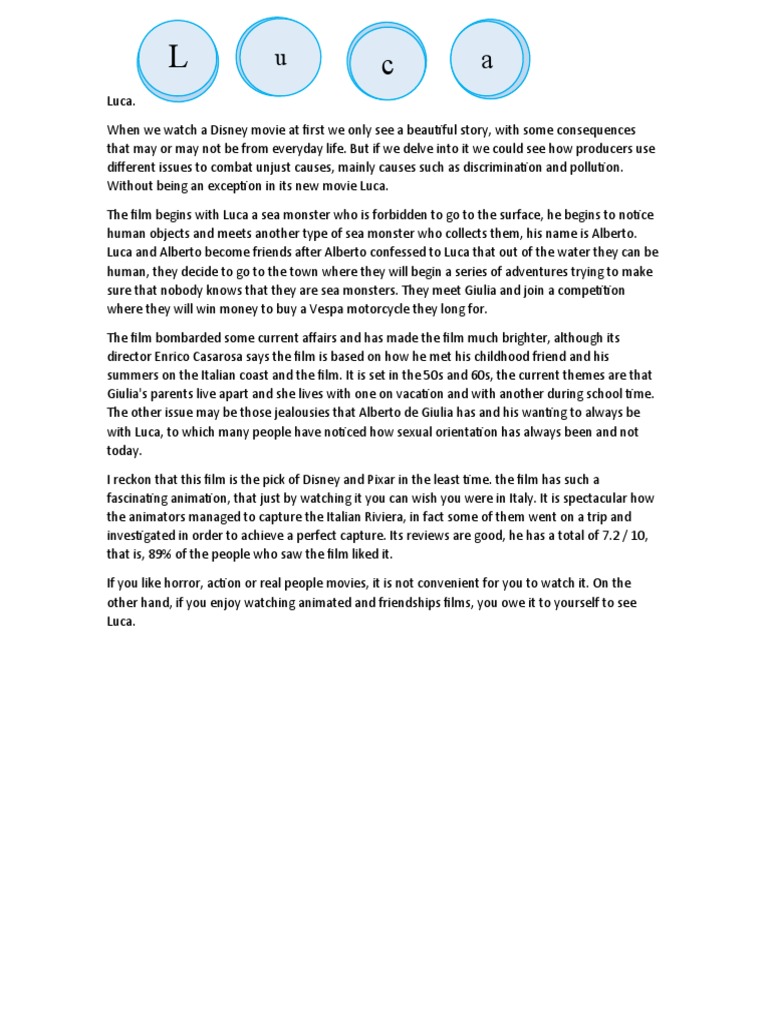 Luca | PDF