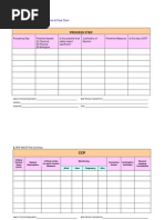HACCP Cooking and Reheating Temperature Log | PDF
