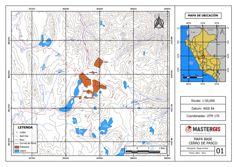 Mapa Base Pasco | PDF