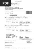 Trainline Expense Receipt - April 2023 | PDF