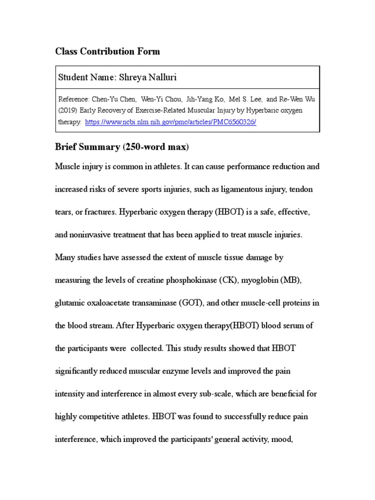 Nalluri - Class Contribution E2c | PDF