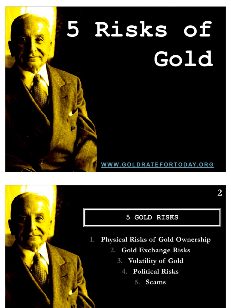 5 Risks of Gold | PDF | Margin (Finance) | Gold As An Investment