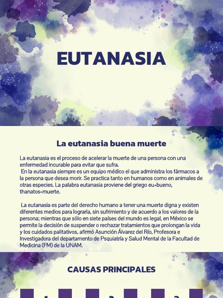 Eutanasia Exposición | PDF