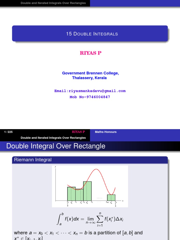 Module II | PDF | Integral | Calculus