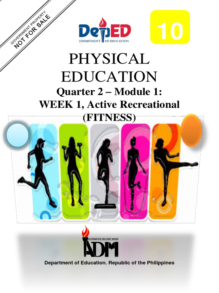Physical Education: Quarter 2 - Module 1: WEEK 1, Active Recreational ...