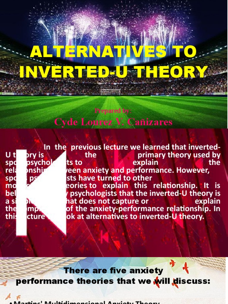 Alternatives To Inverted-U Theory | PDF | Anxiety | Perception
