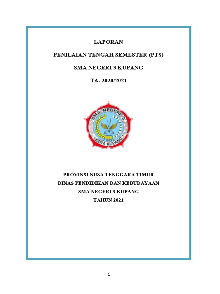 Laporan PTS 2020 | PDF
