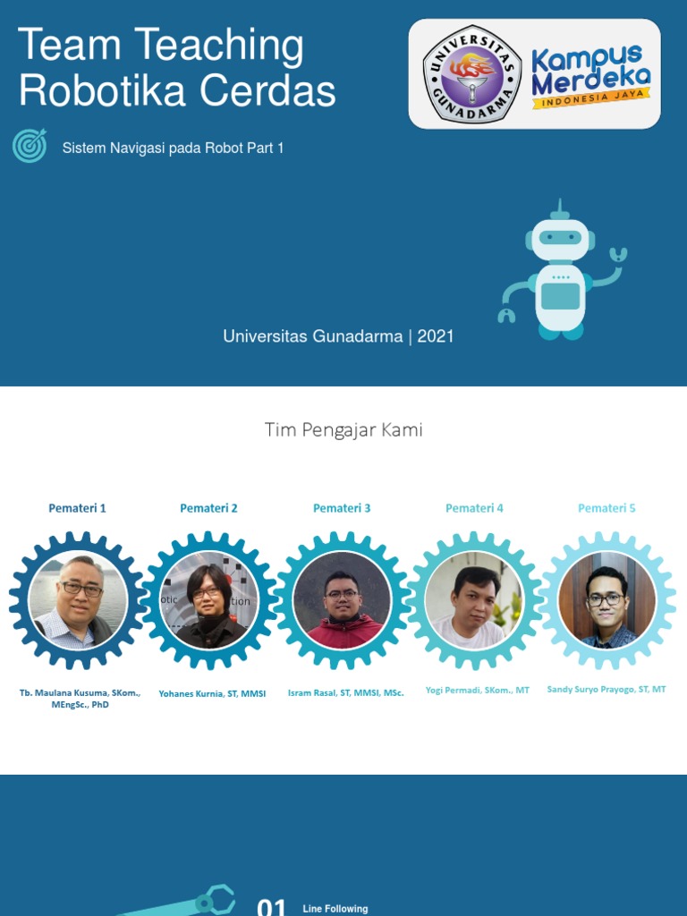 Materi 9 - Sistem Navigasi Pada Robot Part 1 | PDF | Sains & Matematika | Teknologi & Rekayasa